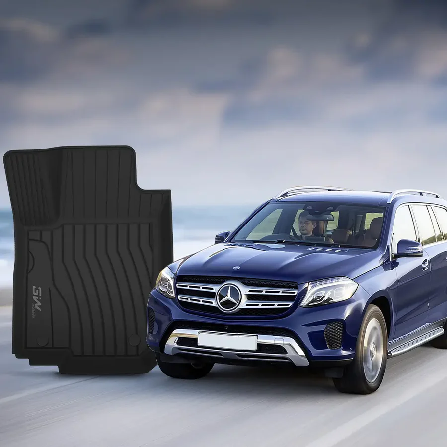 3W Mercedes-Benz ML/GL/GLE/GLS Series 2012-2019 Floor Mats - Ahmarou