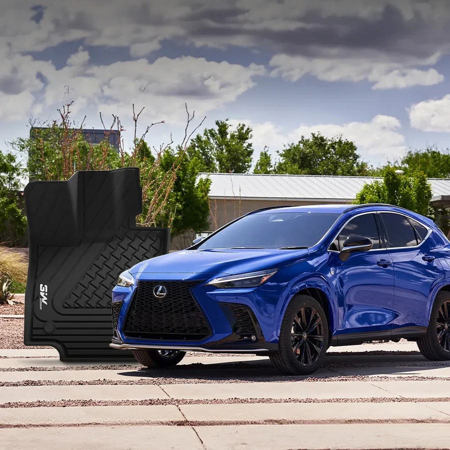 3W LEXUS NX 2022-2025 Floor Mats - Ahmarou